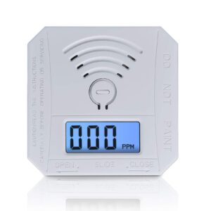 carbon monoxide detector,co gas monitor alarm detector,co sensor with led digital display for home,depot,battery powered