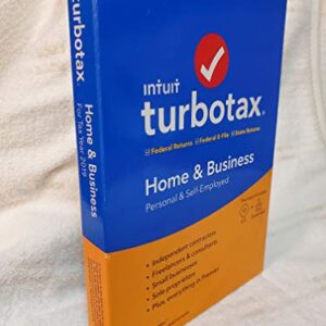 TurboTax 2019 Home & Business Software CD [PC and Mac] [Old Version]