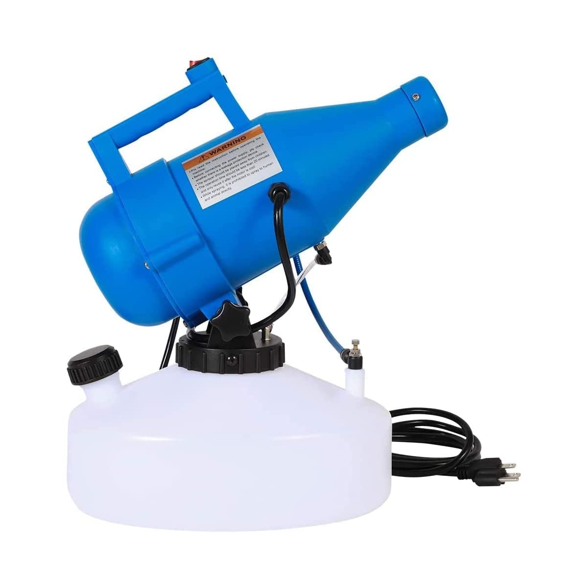 InterMed Resources-Electric ULV Fogger Machine 4.5L | Insect Fogger | Adjustable-Flow | Fast-Spread | Mist Cold Fogger | Ultra-low Capacity | Portable Atomizer Sprayer | 17ft Cord | 30ft Range | 1400W (4.5 liters)