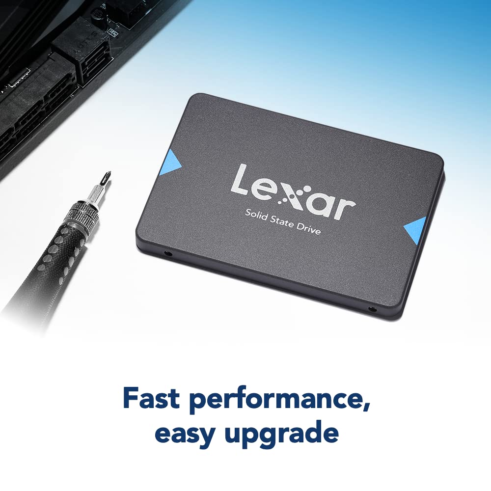 Lexar NQ100 240GB 2.5” SATA III Internal SSD, Solid State Drive, Up to 550MB/s Read (LNQ100X240G-RNNNU)