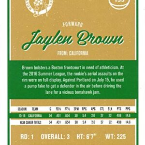 2016-17 Panini Donruss Basketball #153 Jaylen Brown Rookie Card