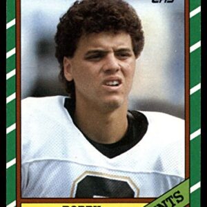 1986 Topps #339 Bobby Hebert EX++ Excellent++ RC New Orleans Saints Football J2M