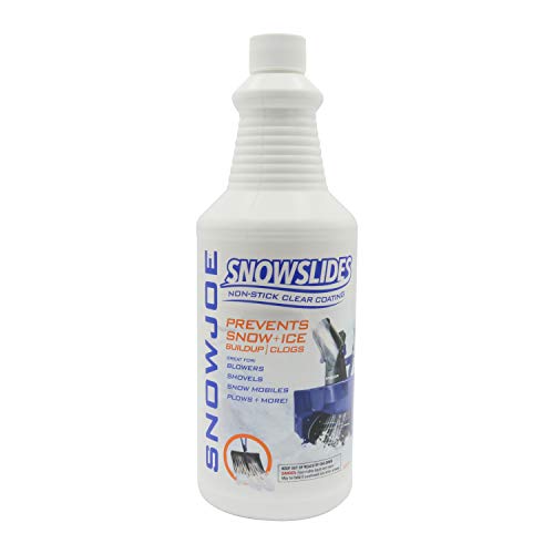 Snow Joe SJ-SNS01 Universal Non-Stick Clear Coating for Snow Blowers, Snow Shovel, 32 oz Spray Bottle