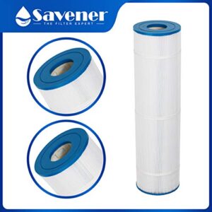 Savener PCC105-PAK4 Swimming Pool Replacement Filter Cartridge Replaces for Darlly 71053 Unicel C-7471 105Sq.ft 817-0106 R173576 817-0106 Filbur FC-1977 FC-6470 CCP420 4 Pack