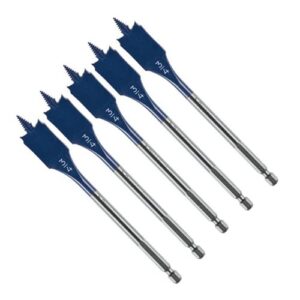 ustoolsupply replacement for bosch 5 pack of 3/4 in. x 6 in. daredevil spade bits (bulk) # dsb1009b-5pk