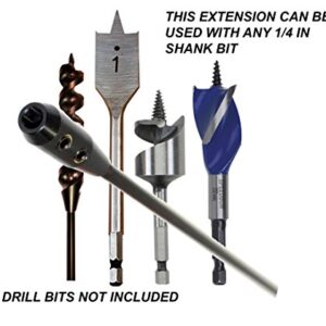 Eagle Tool US Installer Bit and Drill Bit Extension, 52-INCH - ETHX25052 (Replaces ETHX25054)