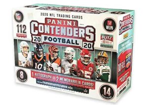 2020 panini contenders nfl football mega box (14 pks/bx)