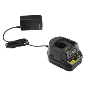 RYOBI 18-Volt Cordless Fixed Base Trim Router Kit with Battery and Charger (Renewed)