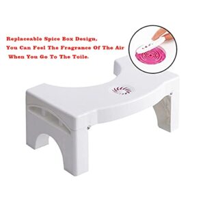 Folding Toilet Stool for Adults or Children,Fit for All Toilets (P01)