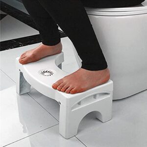 Folding Toilet Stool for Adults or Children,Fit for All Toilets (P01)