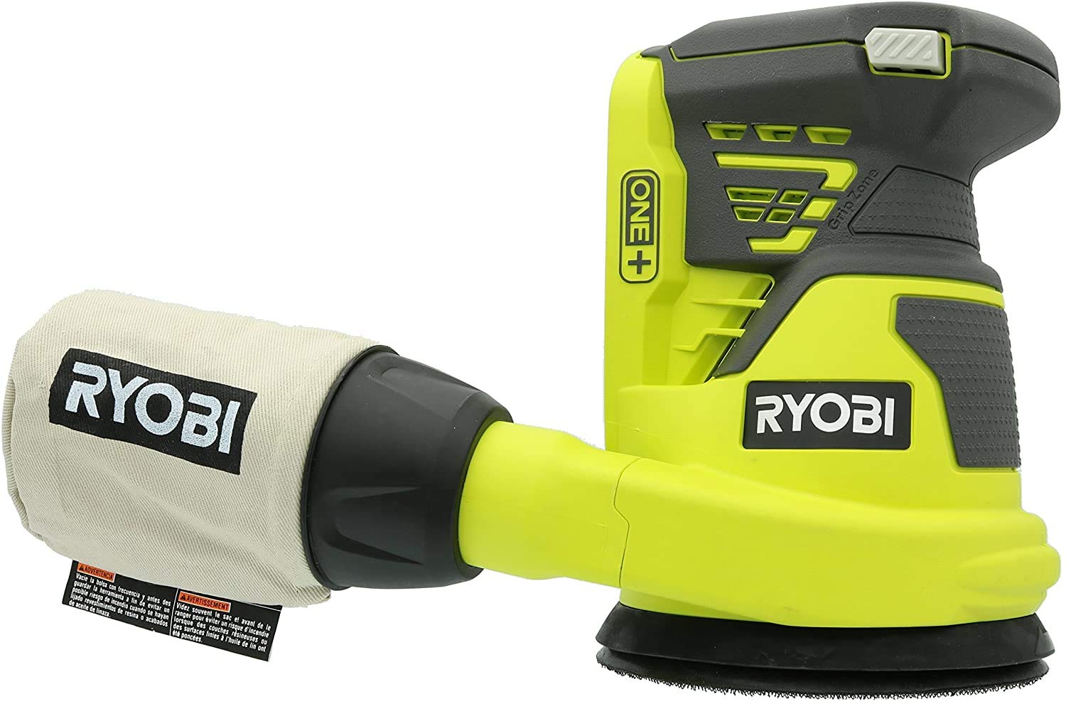 RYOBI 18-Volt Cordless 5 in. Random Orbit Sander Kit with Battery and Charger (NO Retail Packaging, Bulk Packaged)