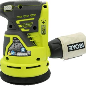 RYOBI 18-Volt Cordless 5 in. Random Orbit Sander Kit with Battery and Charger (NO Retail Packaging, Bulk Packaged)