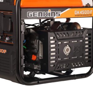 Genkins 4500 Watt Open Frame Inverter Generator 30 Amp Pure Sine Wave