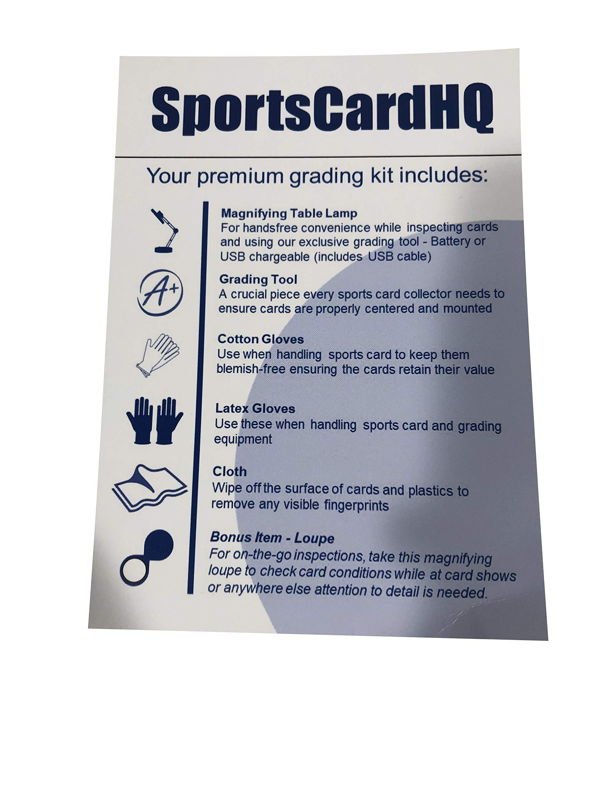 SportsCard HQ Grading Kit