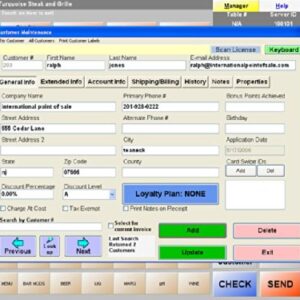 pcAmerica Cash Register Express Single License Retail POS Software ENTERPRISE EDITION