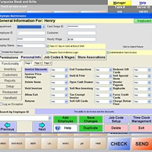 pcAmerica Cash Register Express Single License Retail POS Software ENTERPRISE EDITION