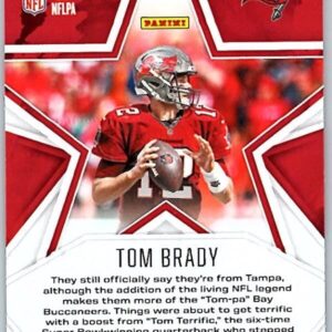 2020 Rookies and Stars Football #82 Tom Brady Tampa Bay Buccaneers Official NFL Trading Card by Panini America