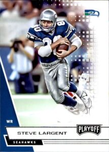 2020 panini playoff #107 steve largent seattle seahawks football card