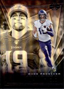 2020 panini illusions retail #73 adam thielen minnesota vikings football card