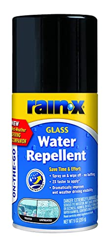 Rain-X 630167 On-The-GO Glass Water-Repellent Aerosol 9 oz.