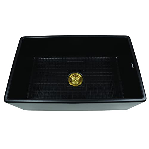 Sinkology TB35-05 SinkSense Kitchen Sink 3.5 Post Styled Basket in Satin Gold Strainer Drain