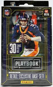 2020 panini playbook nfl orange hanger box 30 cards new sealed