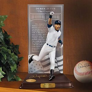 DEREK JETER Home Pinstripe Pose HALL OF FAME LIMITED COLLECTORS EDITION SCULPTURE