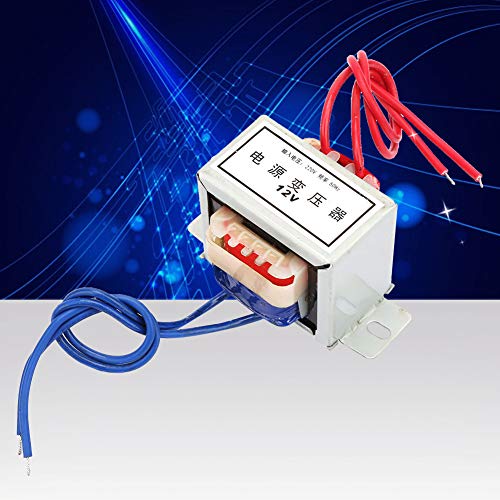 EI Power Transformer Stable Single Power Transformer Vacuum Impregnated Insulation Varnish Nylon Core for Electronic