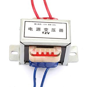 EI Power Transformer Stable Single Power Transformer Vacuum Impregnated Insulation Varnish Nylon Core for Electronic