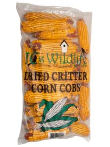 jcs wildlife dried squirrel corn bag - each bag weighs about 14 lbs - great for squirrels, chipmunks, deer and other backyard critters - grown in indiana (1)