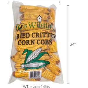 JCs Wildlife Dried Squirrel Corn Bag - Each Bag Weighs About 14 lbs - Great for Squirrels, Chipmunks, Deer and Other Backyard Critters - Grown in Indiana (1)