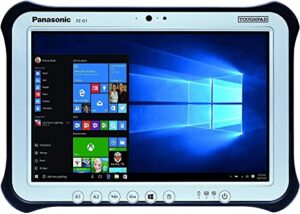 panasonic toughpad g1, fz-g1 mk4, intel core i5-6300u @2.40ghz, 10.1" multi touch + digitizer, 256gb ssd, 8gb, webcam, rear camera, tpm 2.0, long life battery, win10 pro (renewed)