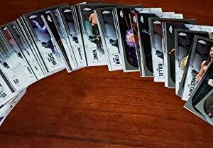 2020 Topps Chrome WWE Wrestling Complete Hand Collated (NM or Better) Set of 100 Cards-Includes the following wrestlers AJ Styles Aleister Black Alexa Bliss Asuka Bayley Becky Lynch Big Show Billie Kay Braun Strowman The Fiend Bray Wyatt Brock Lesnar Carm