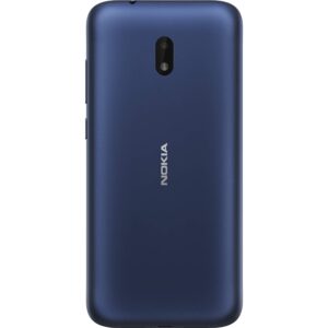 Nokia C1 Plus | Android 10 (Go Edition) | Unlocked Smartphone | 5.45" HD Screen | Face Unlock | LTE | 1/32GB | International Version | Blue