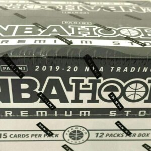 2019/20 Hoops Premium Stock 12 Pack Cello Box 15 Cards Per Pack 180 Cards Per Box Factory Sealed Basketball