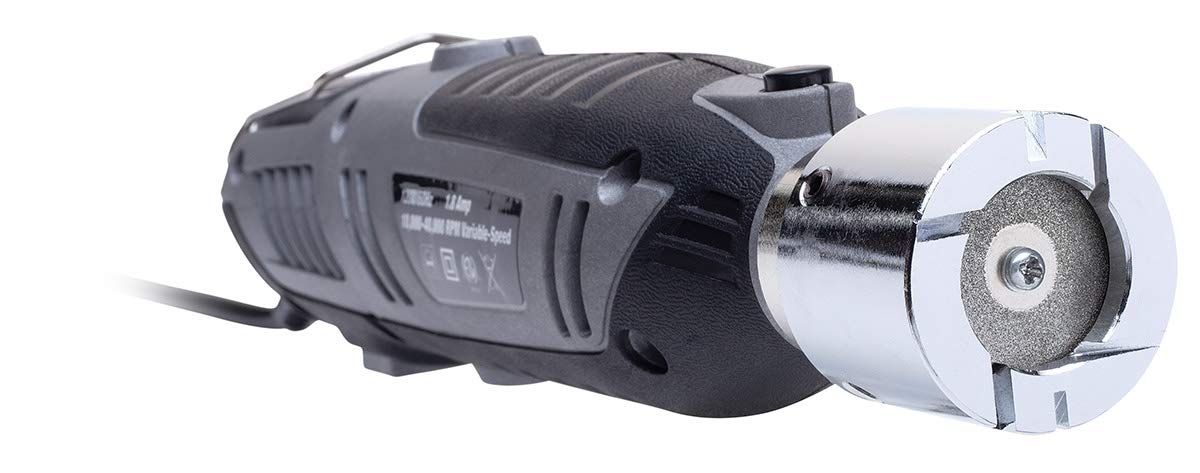 Eastwood TG1800 Tig Welder Tungsten Sharpener | Fit's 1/16” and 3/32” Tungstens | Handheld Tungsten Grinder for Better Welds | Grinds 10° and 22.5° Angles | Tig Welding Accessories | Corded 120 VAC