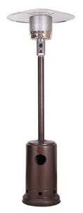 bond manufacturing 52156 87" tall 46,000 btu patio heater, bronze