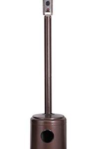 Bond Manufacturing 52156 87" Tall 46,000 BTU Patio Heater, Bronze