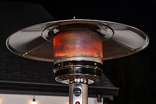 Bond Manufacturing 52156 87" Tall 46,000 BTU Patio Heater, Bronze