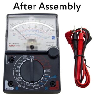 DIY Analog Multimeter Soldering Practice Kit with Assembly Manual, Build Your Own Multitester by EX ELECTRONIX EXPRESS