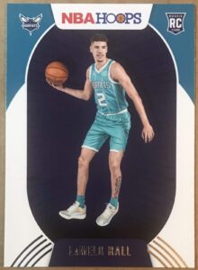 2020-2021 panini nba hoops lamelo ball rc #223 base rookie hornets