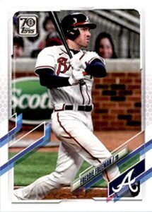 2021 topps #120 freddie freeman nm-mt atlanta braves baseball