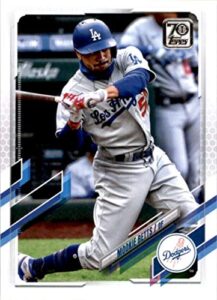 2021 topps #13 mookie betts nm-mt los angeles dodgers baseball