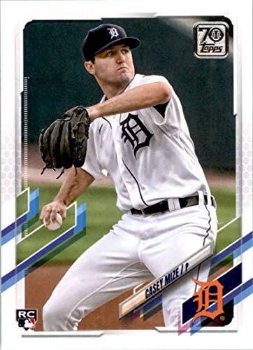 2021 Topps #321 Casey Mize NM-MT RC Rookie Detroit Tigers Baseball