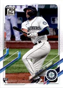 2021 topps #151 evan white nm-mt rc rookie seattle mariners baseball