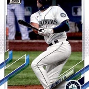 2021 Topps #151 Evan White NM-MT RC Rookie Seattle Mariners Baseball