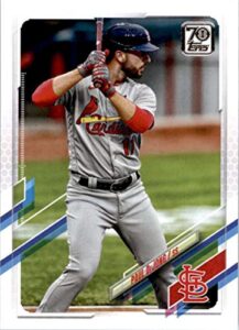 2021 topps #102 paul dejong nm-mt st. louis cardinals baseball