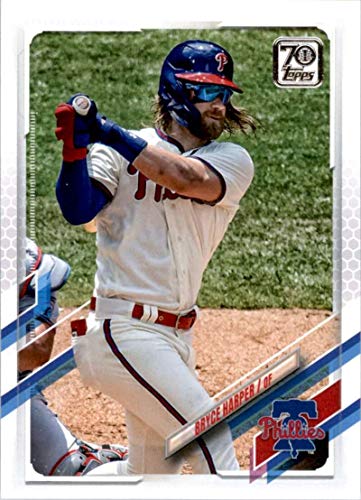 2021 Topps #250 Bryce Harper NM-MT Philadelphia Phillies Baseball