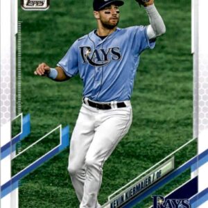 2021 Topps #280 Kevin Kiermaier NM-MT Tampa Bay Rays Baseball