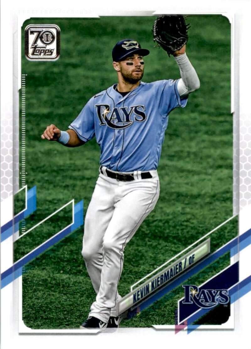 2021 Topps #280 Kevin Kiermaier NM-MT Tampa Bay Rays Baseball